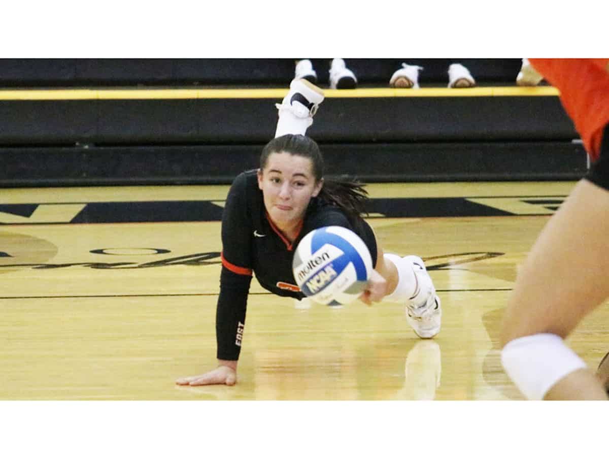 ECU volleyball sets record winning streak with win over Commerce